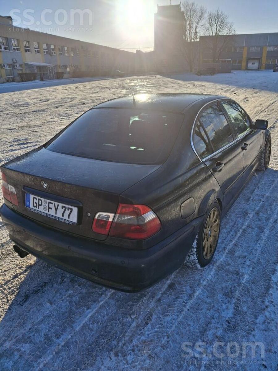 Melns BMW 325 2002 Rīga, ar dzinēja tilpumu 2.50 L un nobraukumu 288 tūkst. km par 2200 €, foto 2 vietnē AUTOMOTO.COM.LV