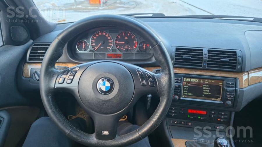 Melns BMW 325 2002 Rīga, ar dzinēja tilpumu 2.50 L un nobraukumu 267 tūkst. km par 4000 €, foto 7 vietnē AUTOMOTO.COM.LV
