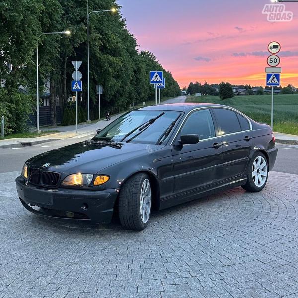 Melns BMW 325 2004 Viļņa, ar dzinēja tilpumu 2.50 L un nobraukumu 333 tūkst. km par 1750 €, foto 5 vietnē AUTOMOTO.COM.LV