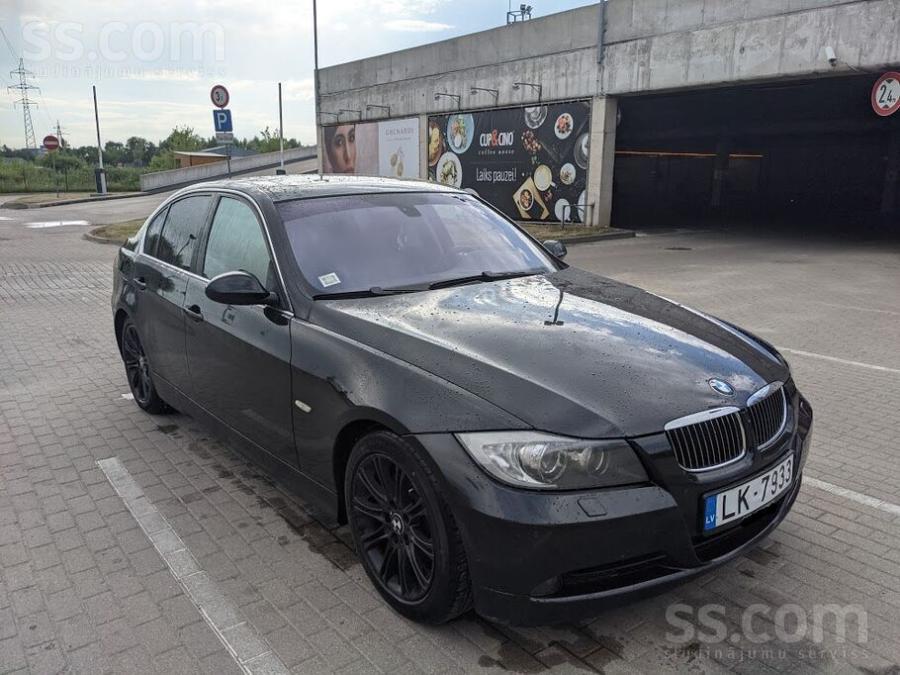 Melns BMW 325 2006 Rīga, ar dzinēja tilpumu 2.50 L un nobraukumu 311 tūkst. km par 5200 €, foto 4 vietnē AUTOMOTO.COM.LV