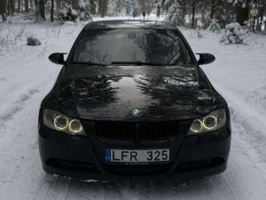 Melns BMW 325 2006 Kauņa, ar dzinēja tilpumu 3.00 L un nobraukumu 321 tūkst. km par 3550 €, foto 3 vietnē AUTOMOTO.COM.LV