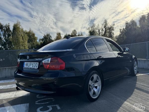 Black BMW 325 2006 in Vilnius, with an engine capacity of 2.50 L and mileage of 269 thousand km for 3800 €, photo 11 on AUTOMOTO.COM.LV