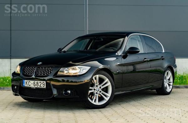 Black BMW 325 2007 in Riga, with an engine capacity of 3.00 L and mileage of 317 thousand km for 5200 €, photo 1 on AUTOMOTO.COM.LV