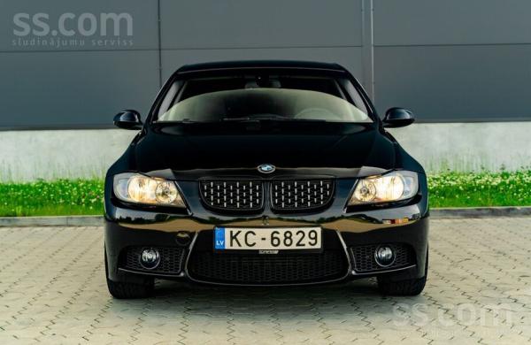 Black BMW 325 2007 in Riga, with an engine capacity of 3.00 L and mileage of 317 thousand km for 5200 €, photo 2 on AUTOMOTO.COM.LV