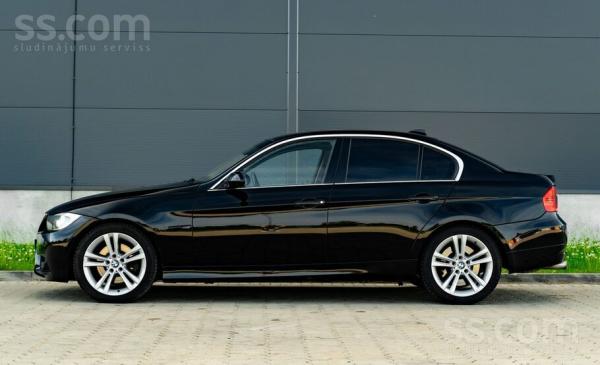 Black BMW 325 2007 in Riga, with an engine capacity of 3.00 L and mileage of 317 thousand km for 5200 €, photo 10 on AUTOMOTO.COM.LV