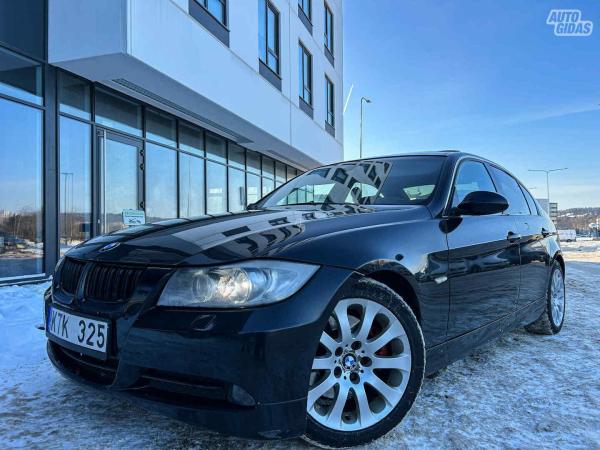 Black BMW 325 2007 in Vilnius, with an engine capacity of 3.00 L and mileage of 331 thousand km for 4250 €, photo 3 on AUTOMOTO.COM.LV