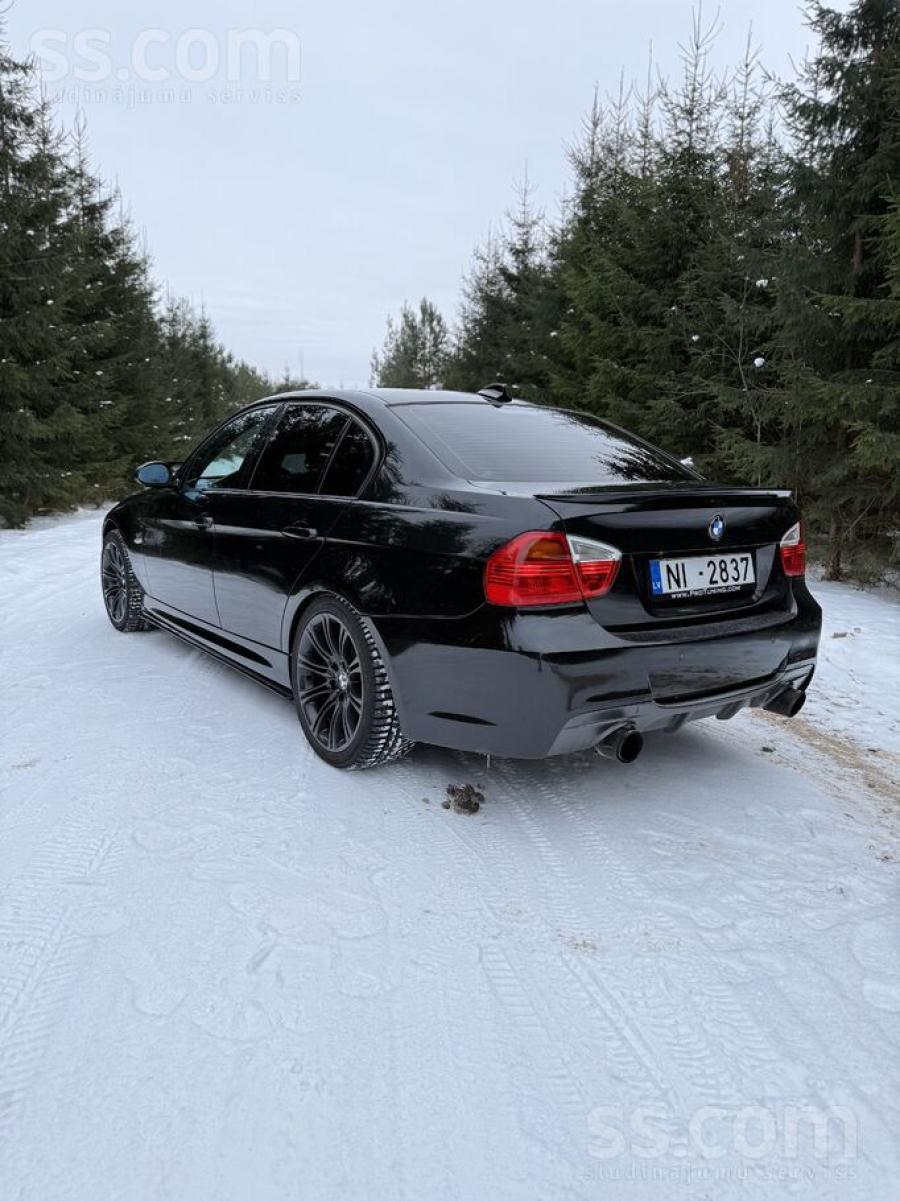 Черный БМВ 325 2007 в Рига, объемом двигателя 3.00 л и пробегом 375 тыс. км за 6700 €, фото 4 на AUTOMOTO.COM.LV