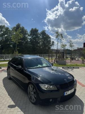 Melns BMW 325 2007 Rīga, ar dzinēja tilpumu 3.00 L un nobraukumu 340 tūkst. km par 4700 €, foto  vietnē AUTOMOTO.COM.LV