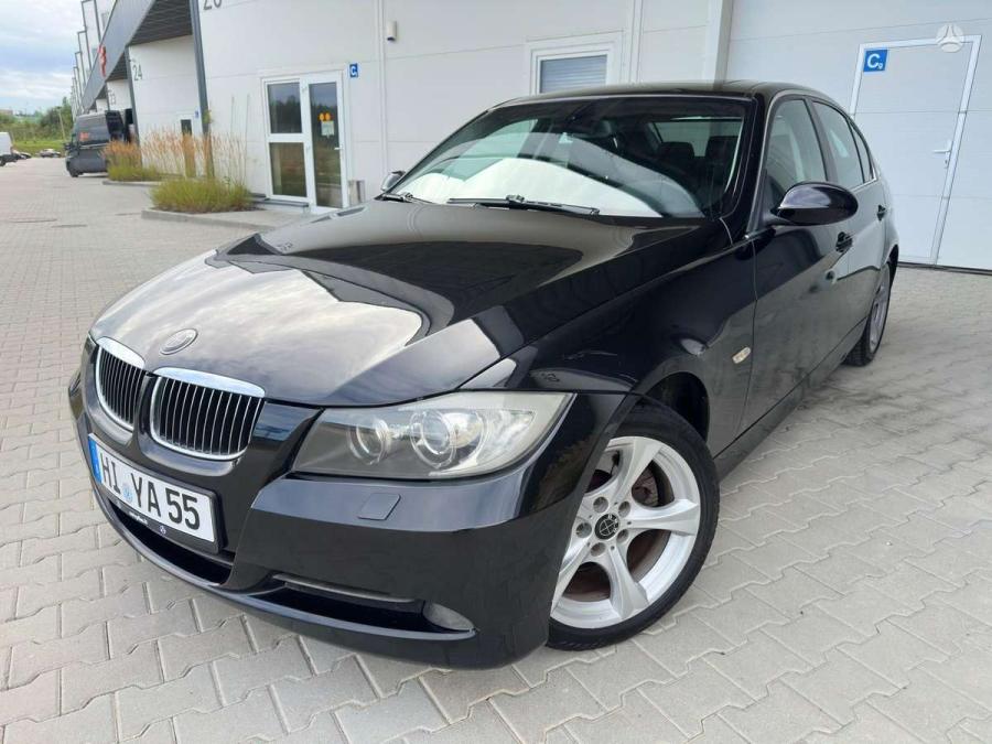 Melns BMW 325 2007 Viļņa, ar dzinēja tilpumu 2.99 L un nobraukumu 297 tūkst. km par 4299 €, foto 3 vietnē AUTOMOTO.COM.LV