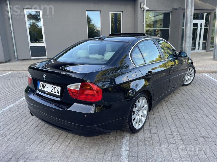 Melns BMW 325 2007 Jūrmala, ar dzinēja tilpumu 3.00 L un nobraukumu 297 tūkst. km par 5690 €, foto 6 vietnē AUTOMOTO.COM.LV