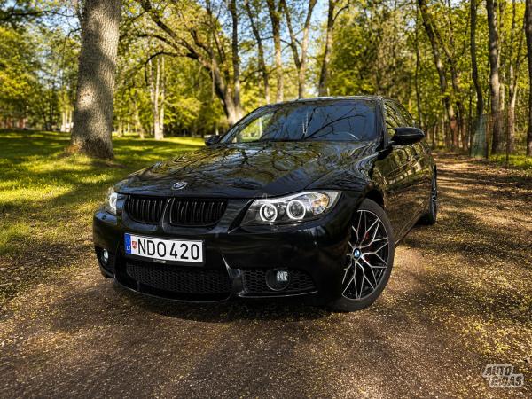 Black BMW 325 2008 in Vilnius, with an engine capacity of 3.00 L and mileage of 360 thousand km for 5350 €, photo 1 on AUTOMOTO.COM.LV