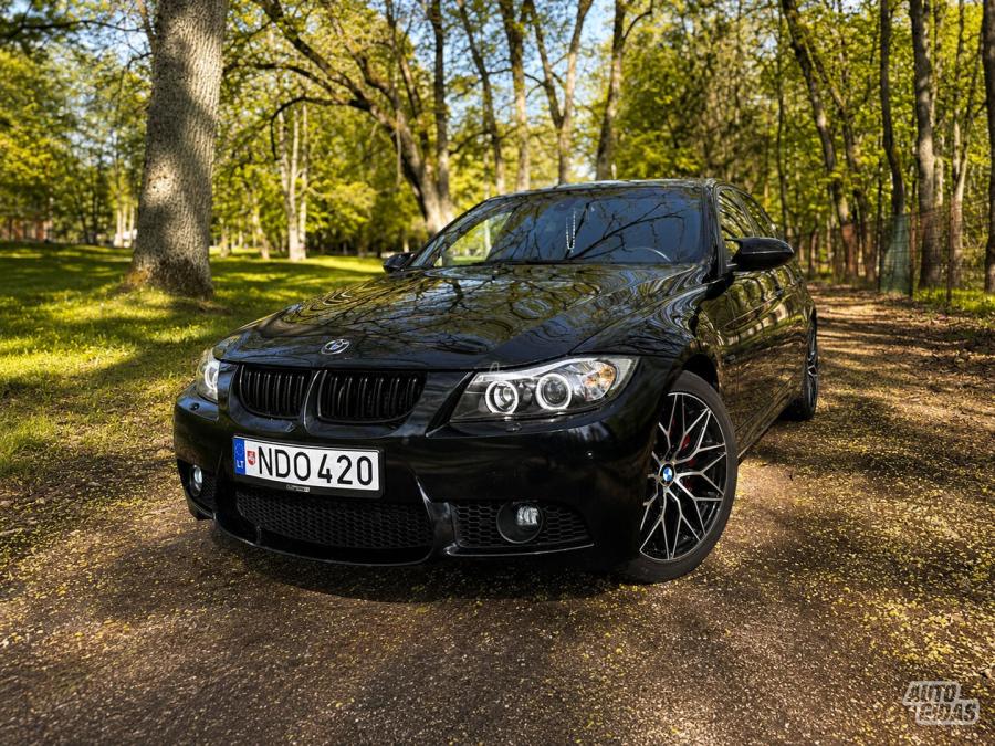 Melns BMW 325 2008 Viļņa, ar dzinēja tilpumu 3.00 L un nobraukumu 360 tūkst. km par 5350 €, foto 1 vietnē AUTOMOTO.COM.LV