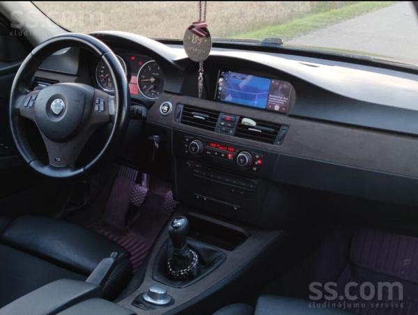 Black BMW 325 2008 in Preili, with an engine capacity of 3.00 L and mileage of 334 thousand km for 4950 €, photo 8 on AUTOMOTO.COM.LV