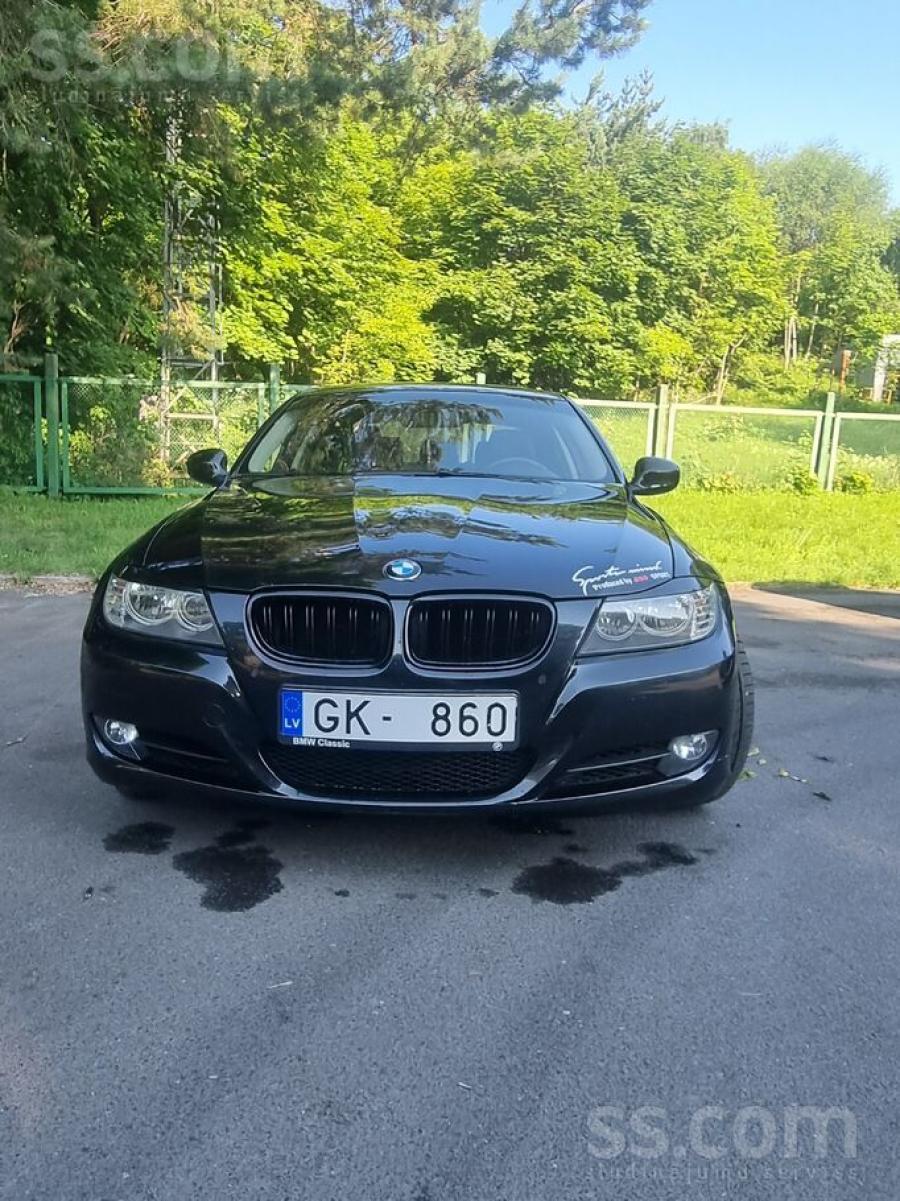 Черный БМВ 325 2008 в Рига, объемом двигателя 3.00 л и пробегом 179 тыс. км за 7300 €, фото 3 на AUTOMOTO.COM.LV
