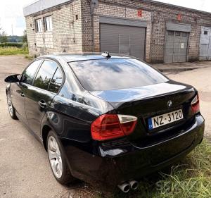 Черный БМВ 325 2008 в Рига, объемом двигателя 3.00 л и пробегом 333 тыс. км за 4900 €, фото  на AUTOMOTO.COM.LV