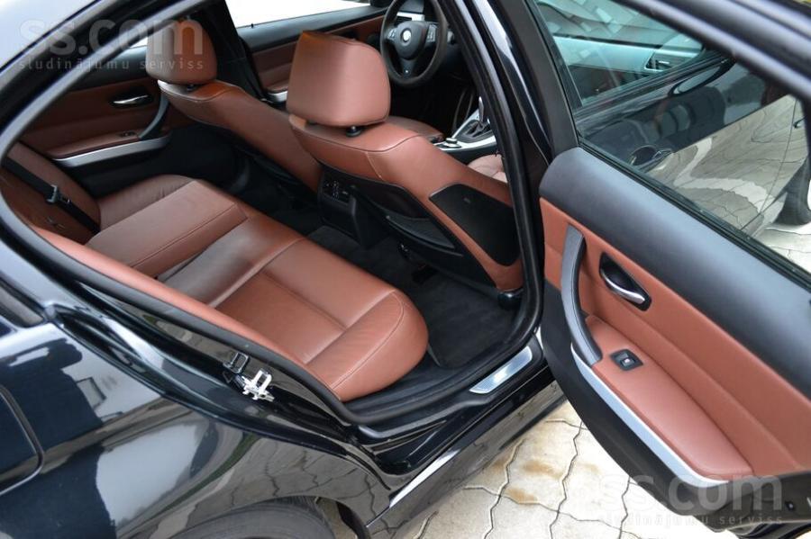 Melns BMW 325 2008 Rīga, ar dzinēja tilpumu 3.00 L un nobraukumu 290 tūkst. km par 7000 €, foto 13 vietnē AUTOMOTO.COM.LV