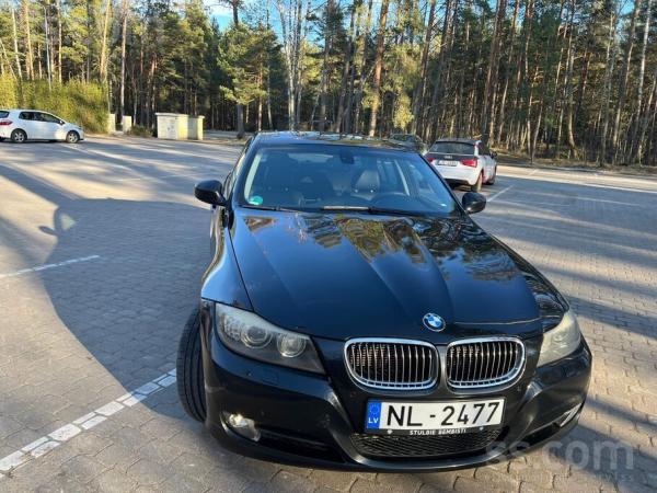 Melns BMW 325 2009 Rīga, ar dzinēja tilpumu 3.00 L un nobraukumu 330 tūkst. km par 6300 €, foto 1 vietnē AUTOMOTO.COM.LV