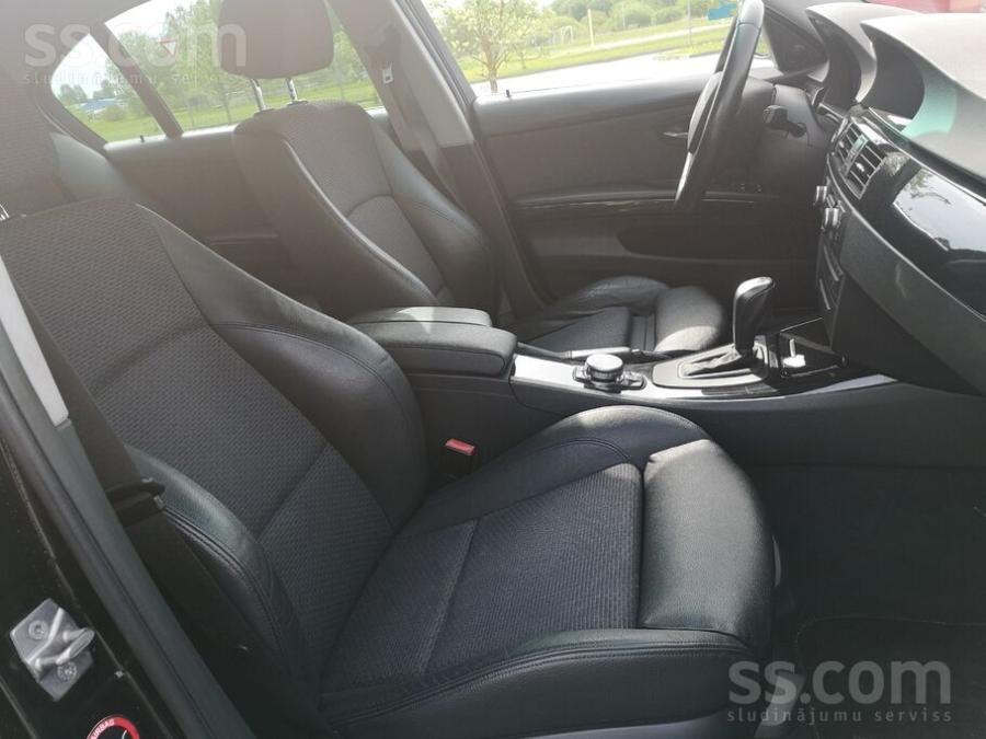 Black BMW 325 2011 in Riga, with an engine capacity of 3.00 L and mileage of 0 thousand km for 7290 €, photo 19 on AUTOMOTO.COM.LV