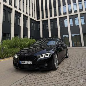 Black BMW 325 2017 in Vilnius, with an engine capacity of 2.00 L and mileage of 227 thousand km for 17000 €, photo 3 on AUTOMOTO.COM.LV