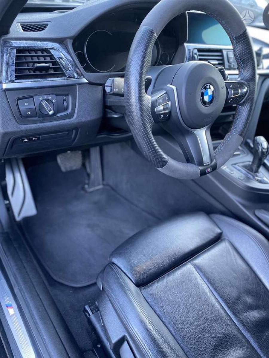 Black BMW 325 2017 in Vilnius, with an engine capacity of 2.00 L and mileage of 227 thousand km for 17000 €, photo 15 on AUTOMOTO.COM.LV