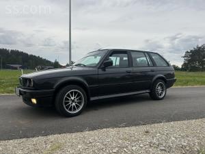 Черный БМВ 325 1991 в Рига, объемом двигателя 2.50 л и пробегом 209 тыс. км за 14800 €, фото  на AUTOMOTO.COM.LV