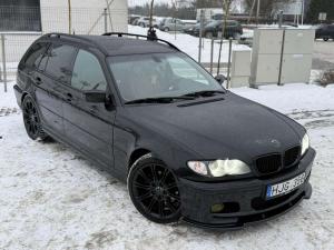 Black BMW 325 2004 in Kaunas, with an engine capacity of 2.49 L and mileage of 420 thousand km for 3750 €, photo  on AUTOMOTO.COM.LV