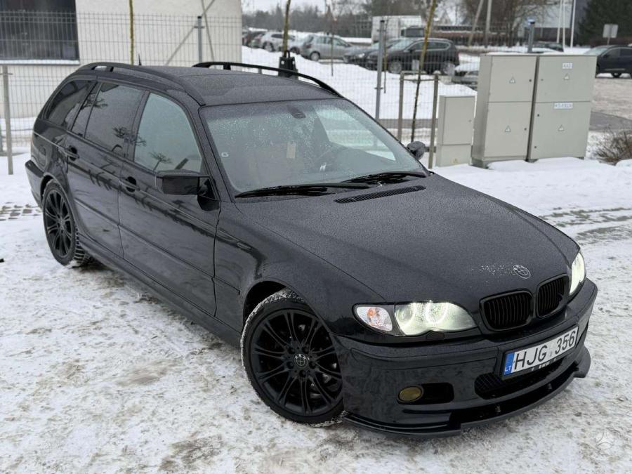 Melns BMW 325 2004 Kauņa, ar dzinēja tilpumu 2.49 L un nobraukumu 420 tūkst. km par 3750 €, foto 1 vietnē AUTOMOTO.COM.LV