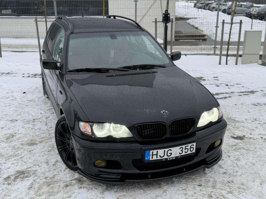 Melns BMW 325 2004 Kauņa, ar dzinēja tilpumu 2.49 L un nobraukumu 420 tūkst. km par 3750 €, foto 2 vietnē AUTOMOTO.COM.LV