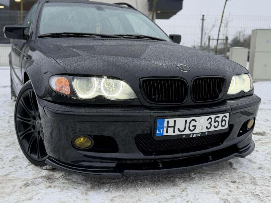 Melns BMW 325 2004 Kauņa, ar dzinēja tilpumu 2.49 L un nobraukumu 420 tūkst. km par 3750 €, foto 5 vietnē AUTOMOTO.COM.LV