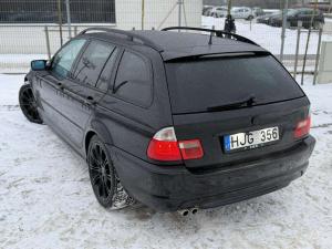 Melns BMW 325 2004 Kauņa, ar dzinēja tilpumu 2.49 L un nobraukumu 420 tūkst. km par 3750 €, foto 11 vietnē AUTOMOTO.COM.LV