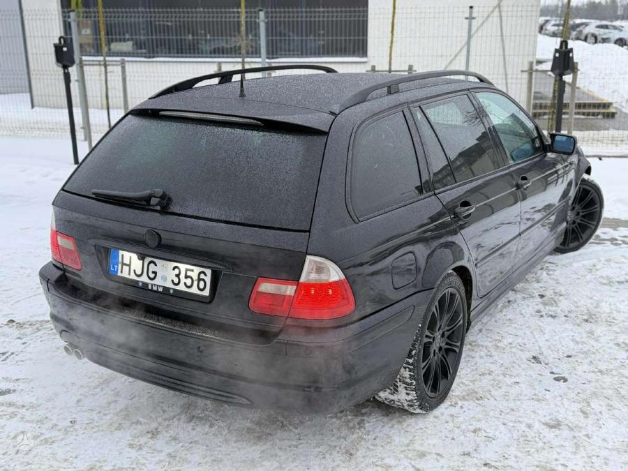 Melns BMW 325 2004 Kauņa, ar dzinēja tilpumu 2.49 L un nobraukumu 420 tūkst. km par 3750 €, foto 13 vietnē AUTOMOTO.COM.LV
