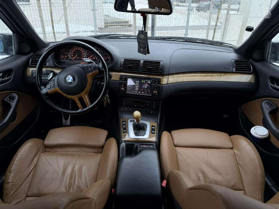 Melns BMW 325 2004 Kauņa, ar dzinēja tilpumu 2.49 L un nobraukumu 420 tūkst. km par 3750 €, foto 17 vietnē AUTOMOTO.COM.LV