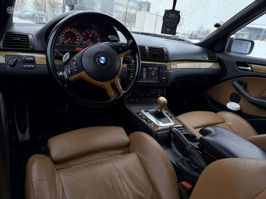 Melns BMW 325 2004 Kauņa, ar dzinēja tilpumu 2.49 L un nobraukumu 420 tūkst. km par 3750 €, foto 18 vietnē AUTOMOTO.COM.LV