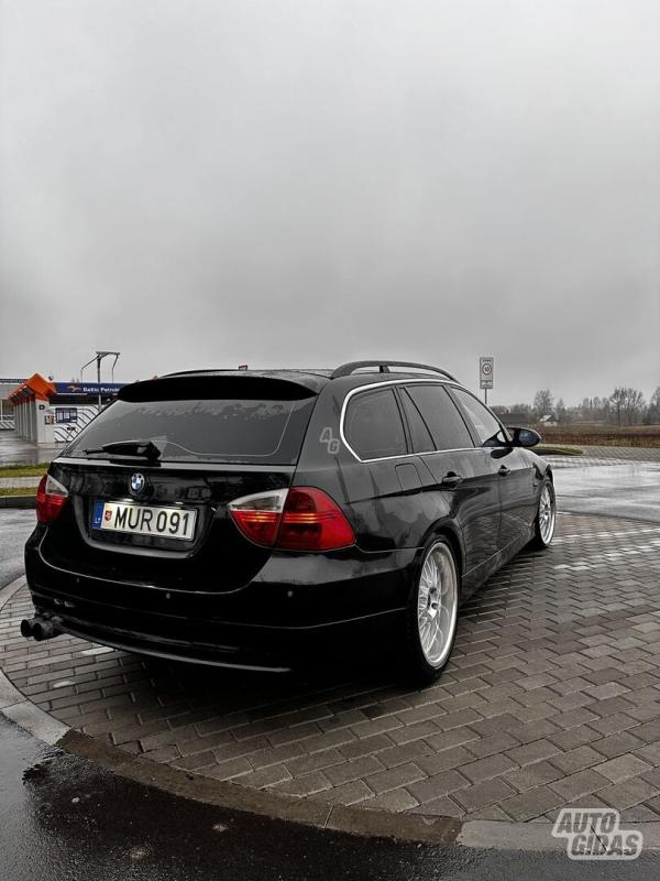 Black BMW 325 2006 in Vilnius, with an engine capacity of 3.00 L and mileage of 348 thousand km for 4200 €, photo 7 on AUTOMOTO.COM.LV