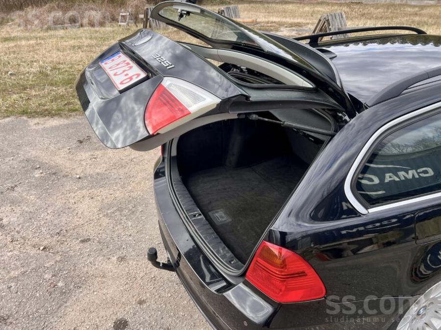 Melns BMW 325 2006 Rīga, ar dzinēja tilpumu 2.50 L un nobraukumu 333 tūkst. km par 3290 €, foto 11 vietnē AUTOMOTO.COM.LV