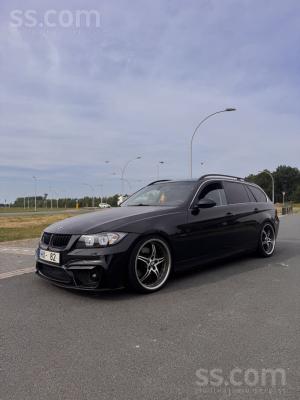 Melns BMW 325 2007 Alūksne, ar dzinēja tilpumu 3.00 L un nobraukumu 356 tūkst. km par 6000 €, foto 2 vietnē AUTOMOTO.COM.LV