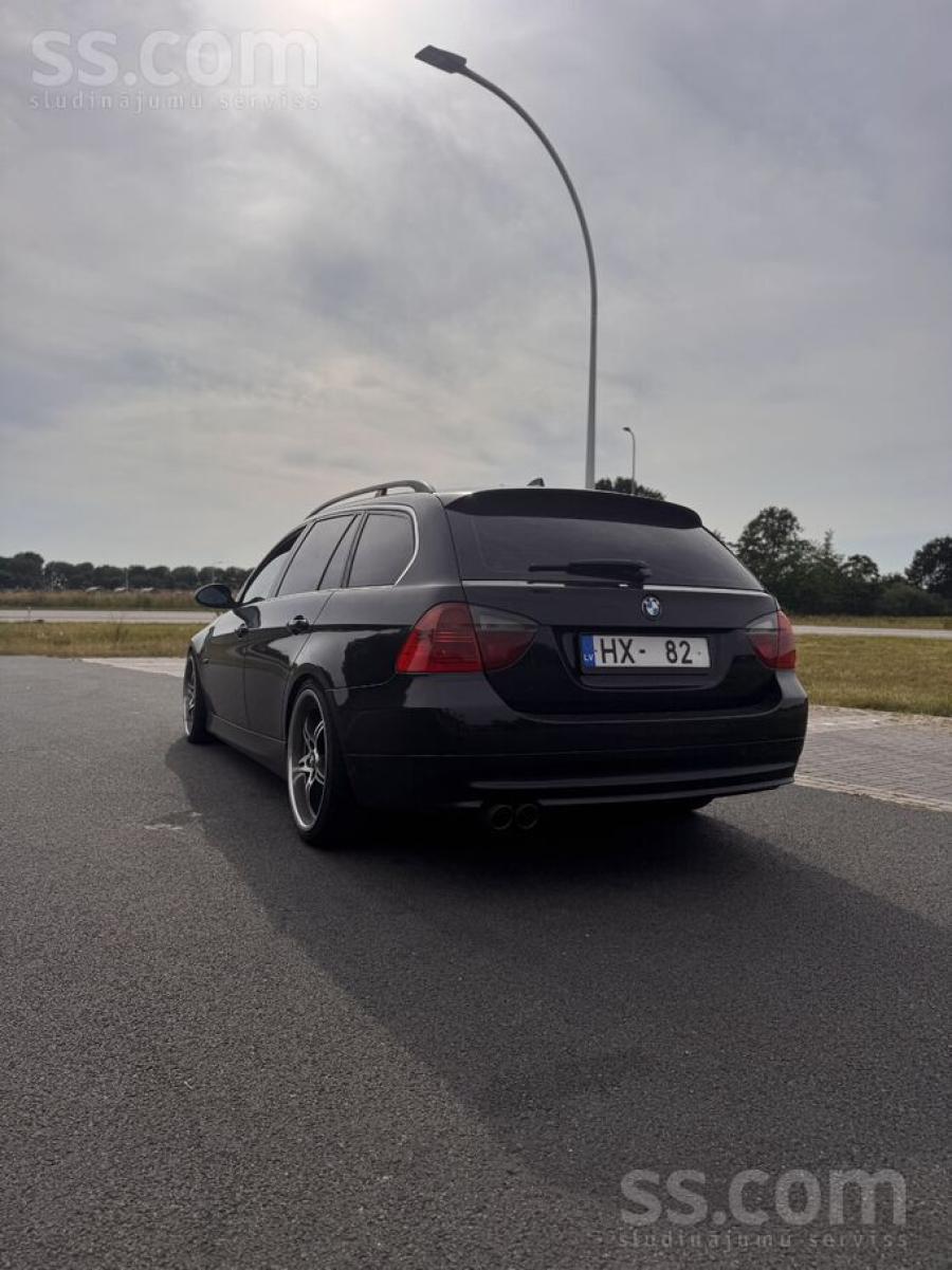 Melns BMW 325 2007 Alūksne, ar dzinēja tilpumu 3.00 L un nobraukumu 356 tūkst. km par 6000 €, foto 3 vietnē AUTOMOTO.COM.LV