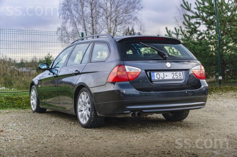 Melns BMW 325 2007 Rīga, ar dzinēja tilpumu 3.00 L un nobraukumu 334 tūkst. km par 5390 €, foto 4 vietnē AUTOMOTO.COM.LV