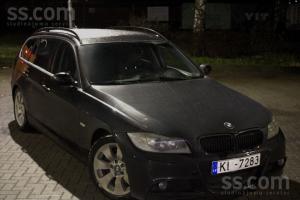 Black BMW 325 2007 in Riga, with an engine capacity of 3.00 L and mileage of 335 thousand km for 5299 €, photo  on AUTOMOTO.COM.LV
