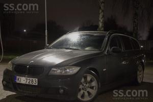 Black BMW 325 2007 in Riga, with an engine capacity of 3.00 L and mileage of 335 thousand km for 5299 €, photo 3 on AUTOMOTO.COM.LV