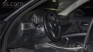 Black BMW 325 2007 in Riga, with an engine capacity of 3.00 L and mileage of 335 thousand km for 5299 €, photo 6 on AUTOMOTO.COM.LV