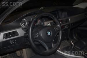 Black BMW 325 2007 in Riga, with an engine capacity of 3.00 L and mileage of 335 thousand km for 5299 €, photo 7 on AUTOMOTO.COM.LV