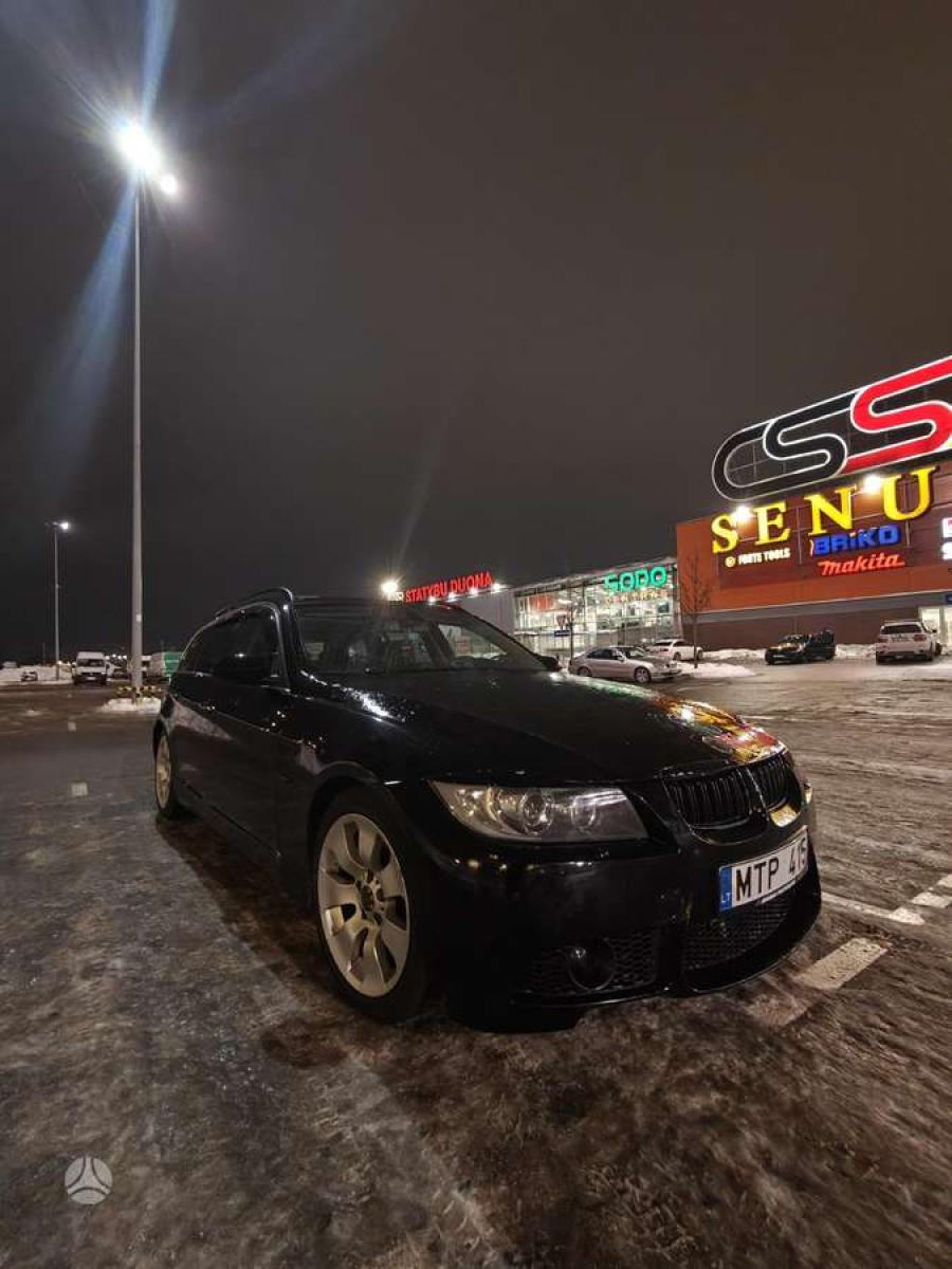 Melns BMW 325 2007 Klaipėda, ar dzinēja tilpumu 2.99 L un nobraukumu 377 tūkst. km par 4500 €, foto 1 vietnē AUTOMOTO.COM.LV