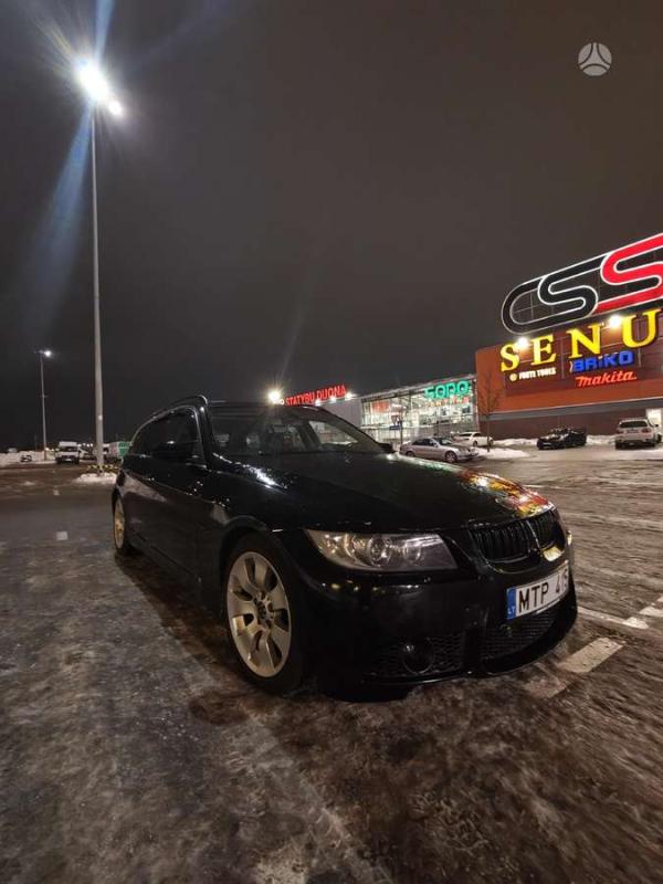 Melns BMW 325 2007 Klaipėda, ar dzinēja tilpumu 2.99 L un nobraukumu 377 tūkst. km par 4500 €, foto 3 vietnē AUTOMOTO.COM.LV