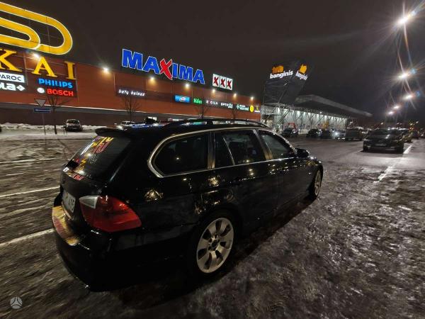 Melns BMW 325 2007 Klaipėda, ar dzinēja tilpumu 2.99 L un nobraukumu 377 tūkst. km par 4500 €, foto 4 vietnē AUTOMOTO.COM.LV