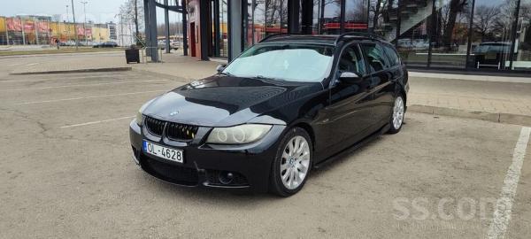 Black BMW 325 2007 in Riga, with an engine capacity of 3.00 L and mileage of 0 thousand km for 4500 €, photo 1 on AUTOMOTO.COM.LV