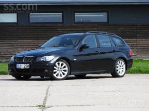 Black BMW 325 2007 in Riga, with an engine capacity of 3.00 L and mileage of 334 thousand km for 5390 €, photo  on AUTOMOTO.COM.LV