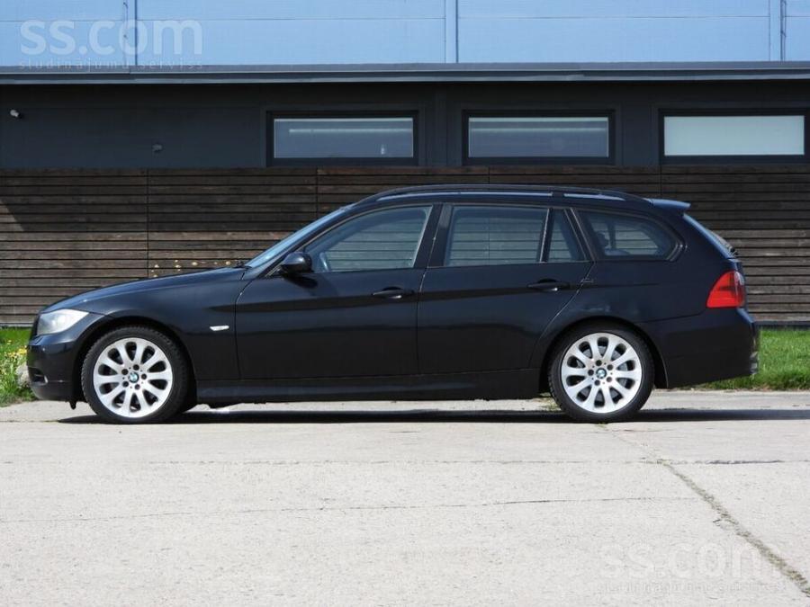 Black BMW 325 2007 in Riga, with an engine capacity of 3.00 L and mileage of 334 thousand km for 5390 €, photo 5 on AUTOMOTO.COM.LV