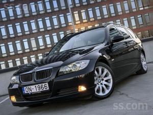 Black BMW 325 2007 in Riga, with an engine capacity of 3.00 L and mileage of 0 thousand km for 3350 €, photo  on AUTOMOTO.COM.LV