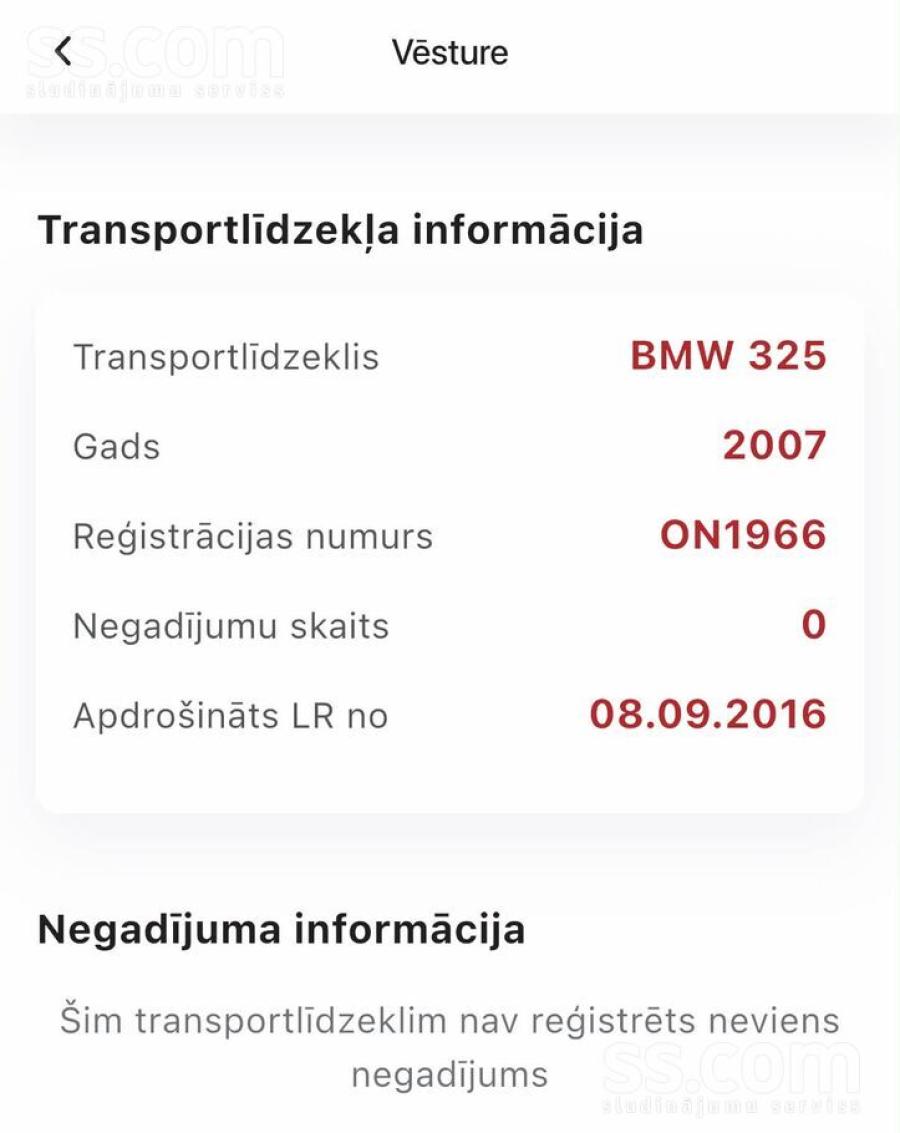 Melns BMW 325 2007 Rīga, ar dzinēja tilpumu 3.00 L un nobraukumu 0 tūkst. km par 3350 €, foto 31 vietnē AUTOMOTO.COM.LV